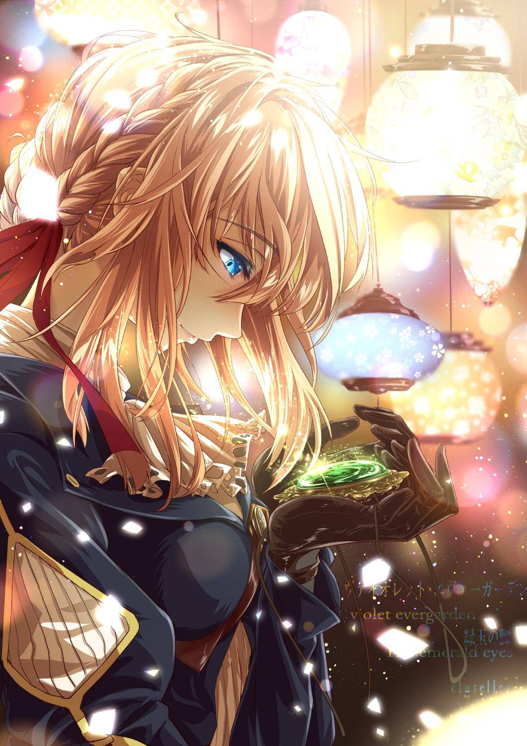 violet evergarden "His emerald eyes" | Scrolller