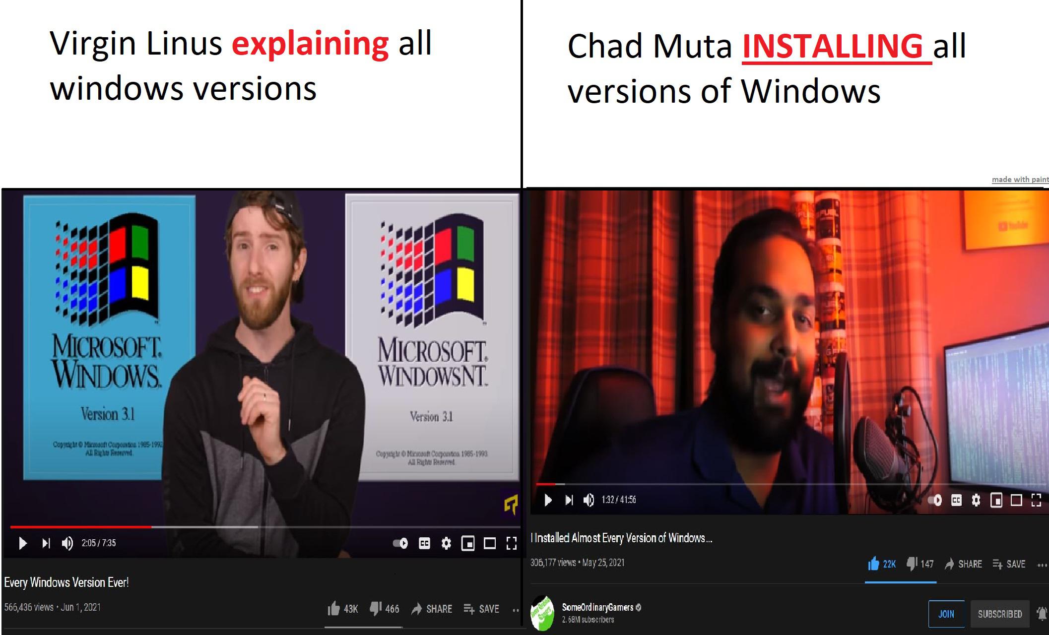 virgin linus | Scrolller