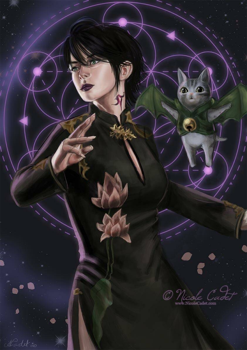 Void Mage by Nicole Cadet | Scrolller