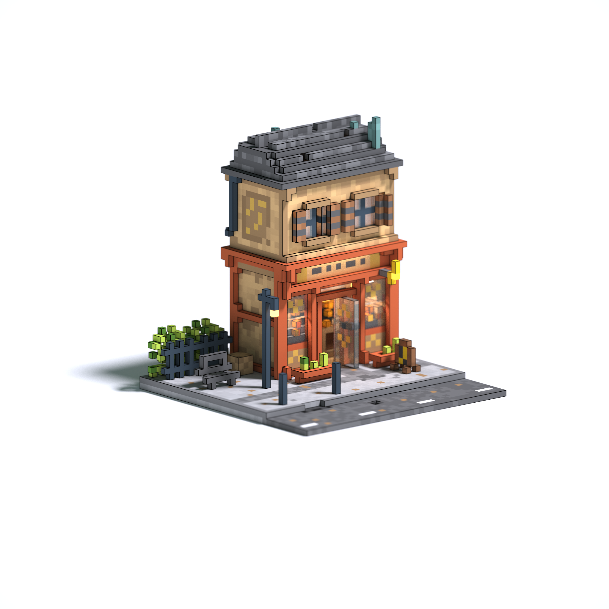 Voxel Bakery | Scrolller