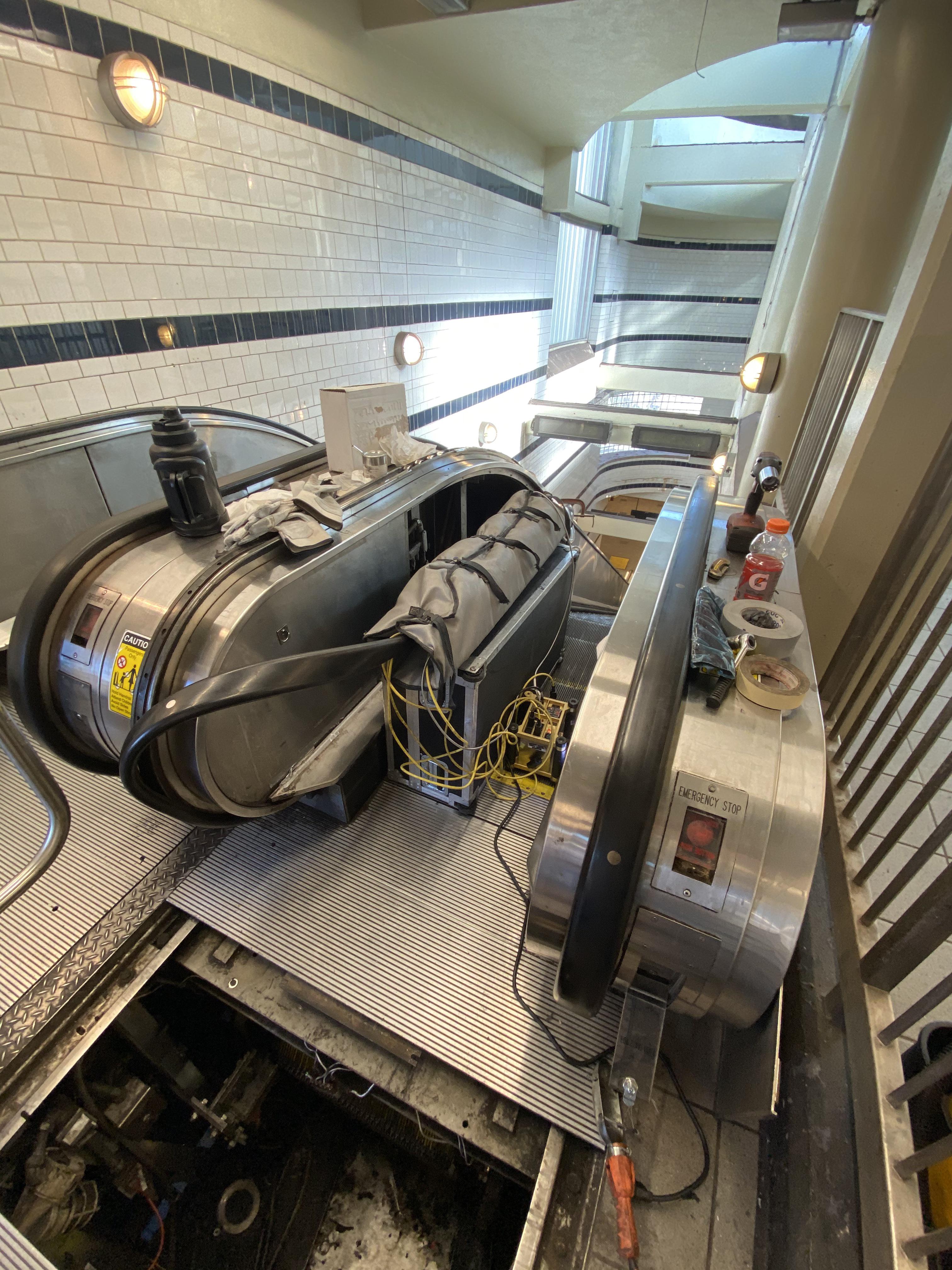 Vulcanizing Handrail in Bushwick Brooklyn | Scrolller