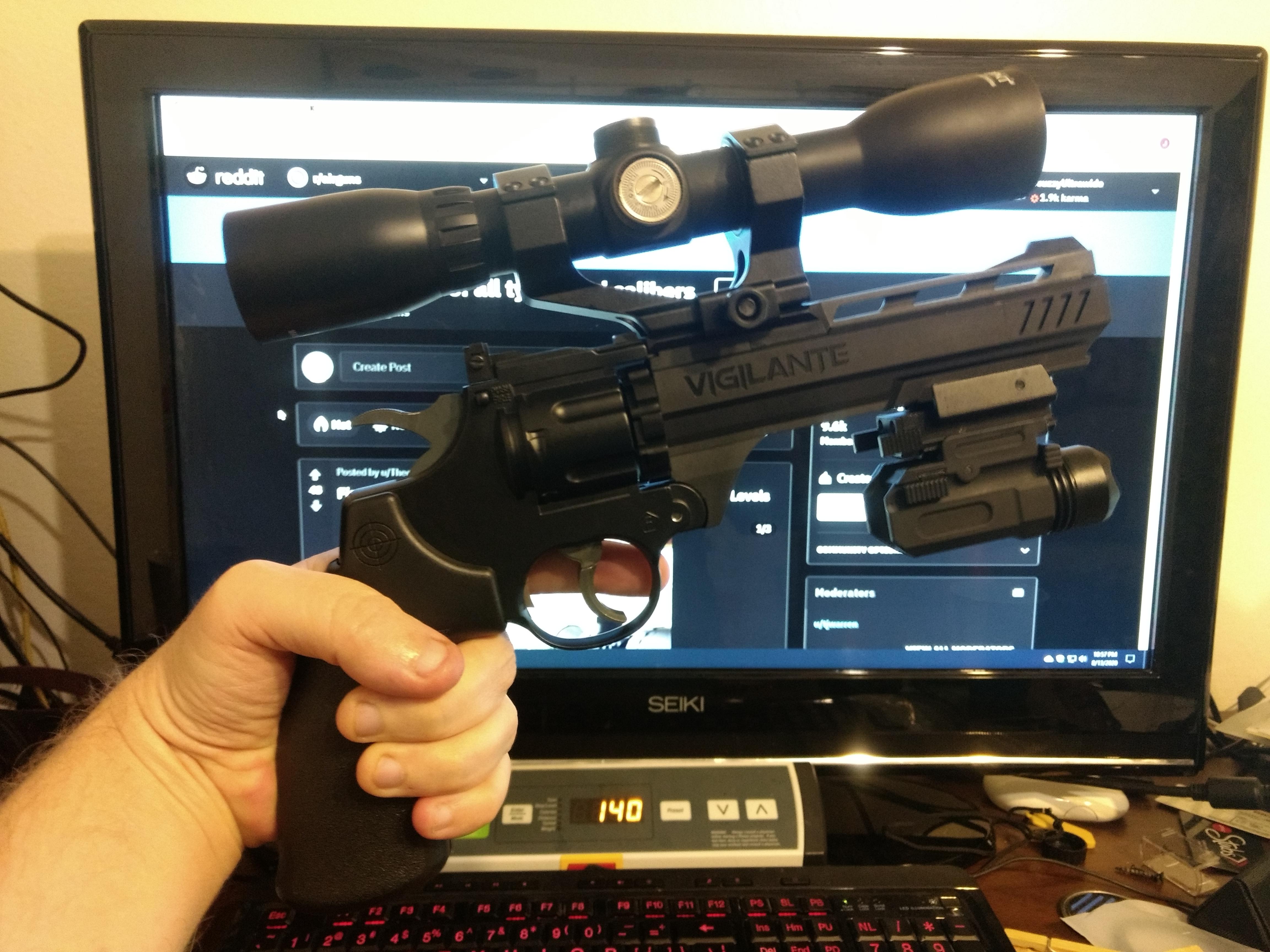 w000t new scope mount for the revolver | Scrolller