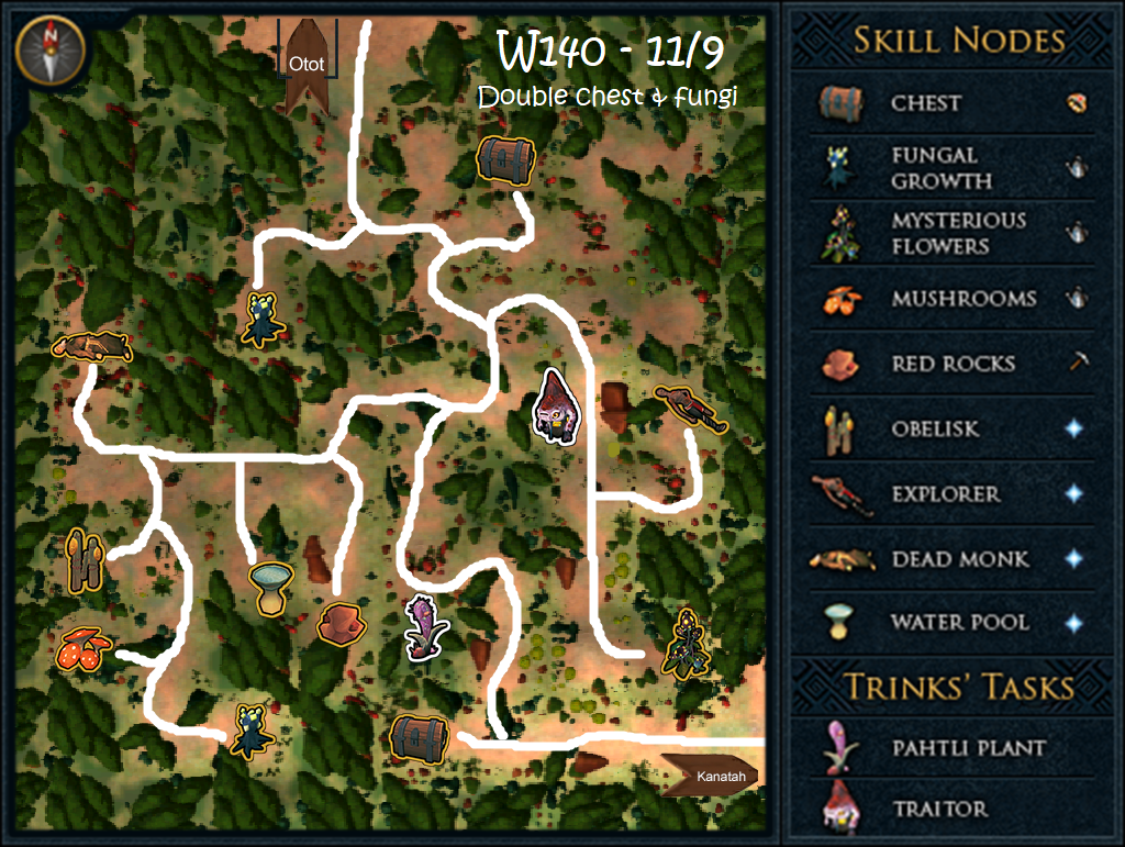 W140 Map - 11/9 Double chest & fungi | Scrolller