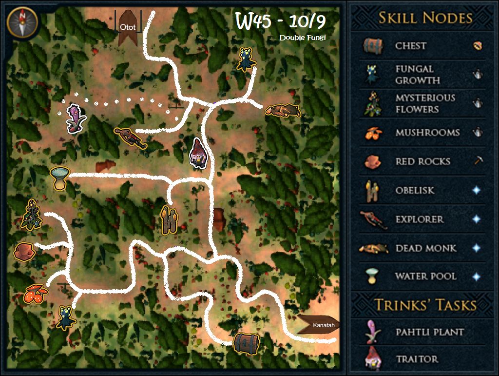 W45 Map - 10/9 Double fungi | Scrolller