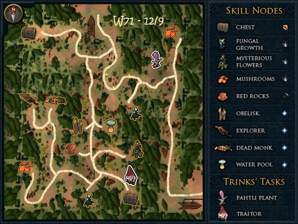 W71 Map - 12/9 Double chest, mushroom & fungal growth | Scrolller