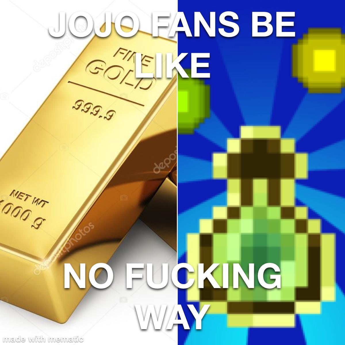 wait, it’s all jojo reference ? | Scrolller