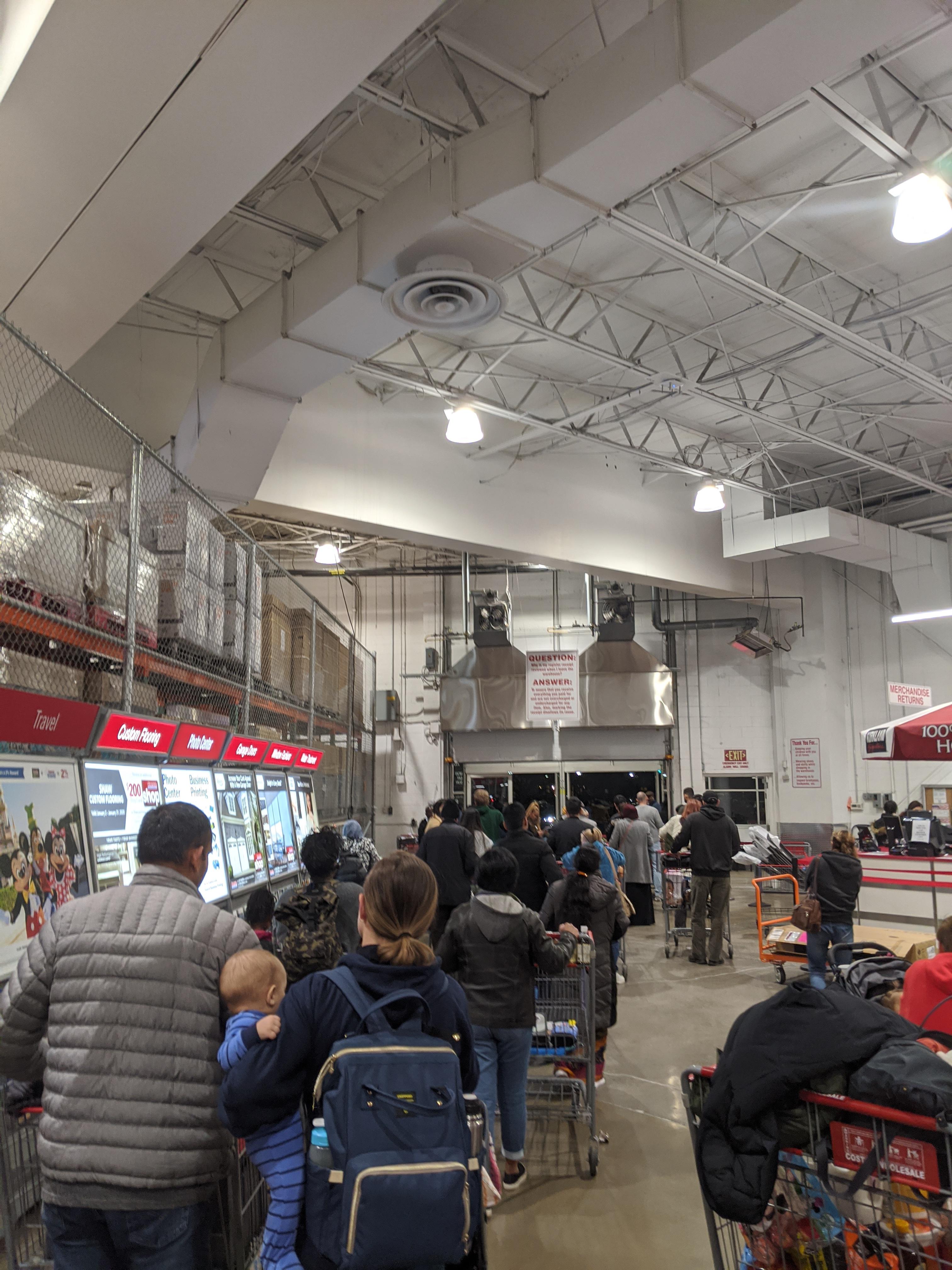 Waiting in line to get through customs | Scrolller