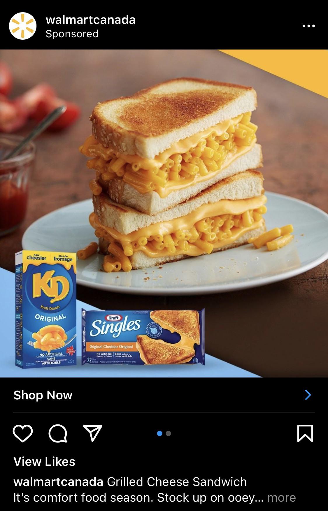 Wal-Mart out here calling this comfort food? | Scrolller