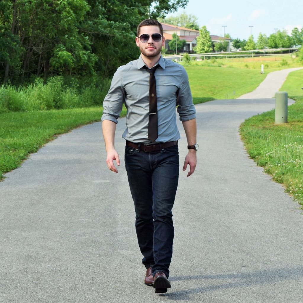 Walk like you're going somewhere. | Scrolller