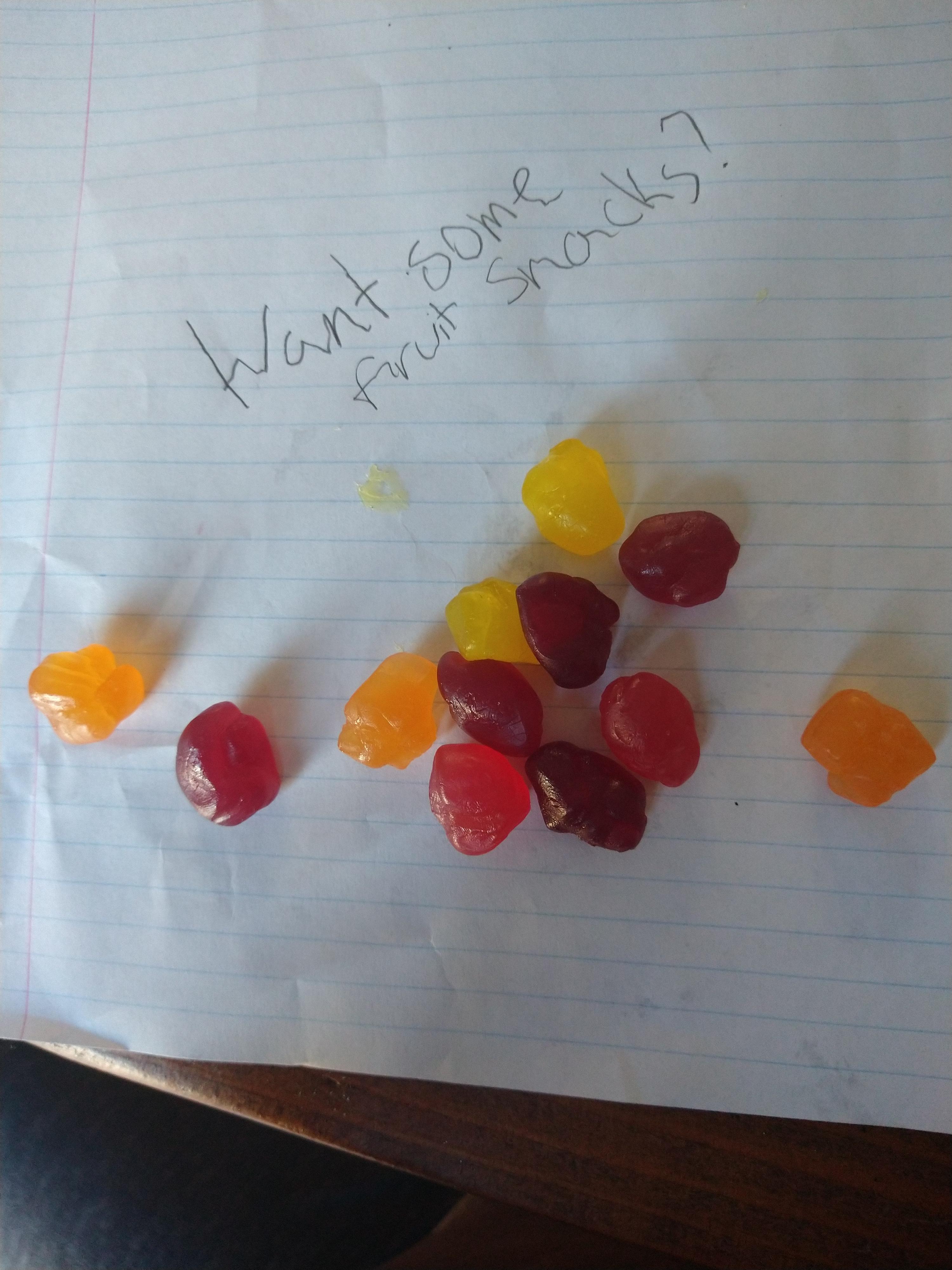 Want some untouched fruit snacks? | Scrolller