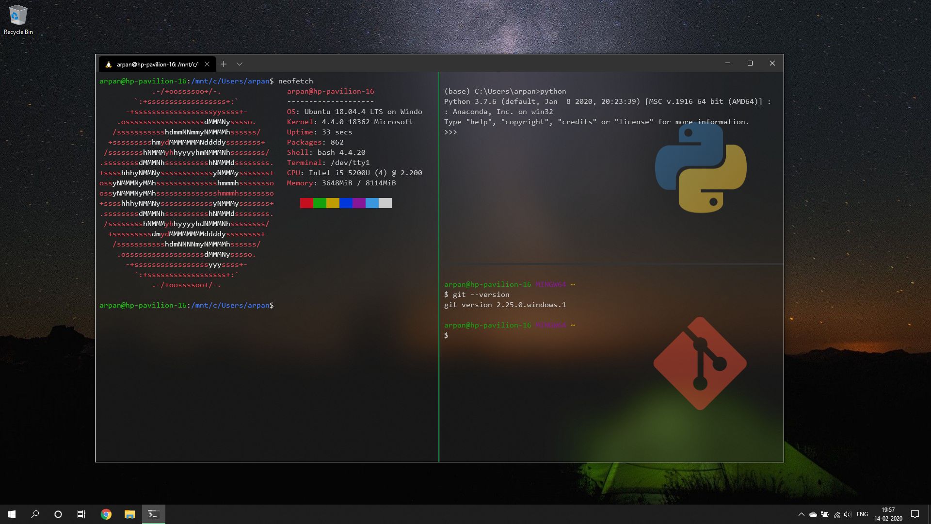 Wanted to show off the new Windows Terminal. | Scrolller