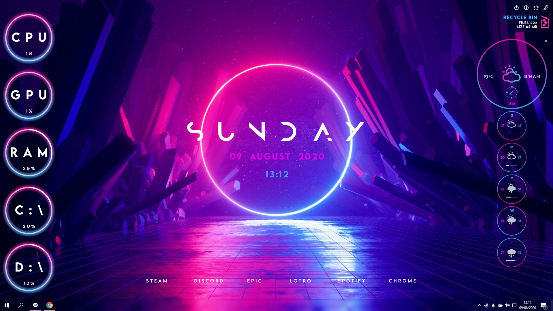 Wanted to show you my work in progress - Neon Rings | Scrolller Wanted to show you my work in progress - Neon Rings | Scrolller