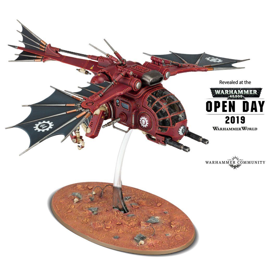 Warhammer 40k now has an ornithopther. | Scrolller