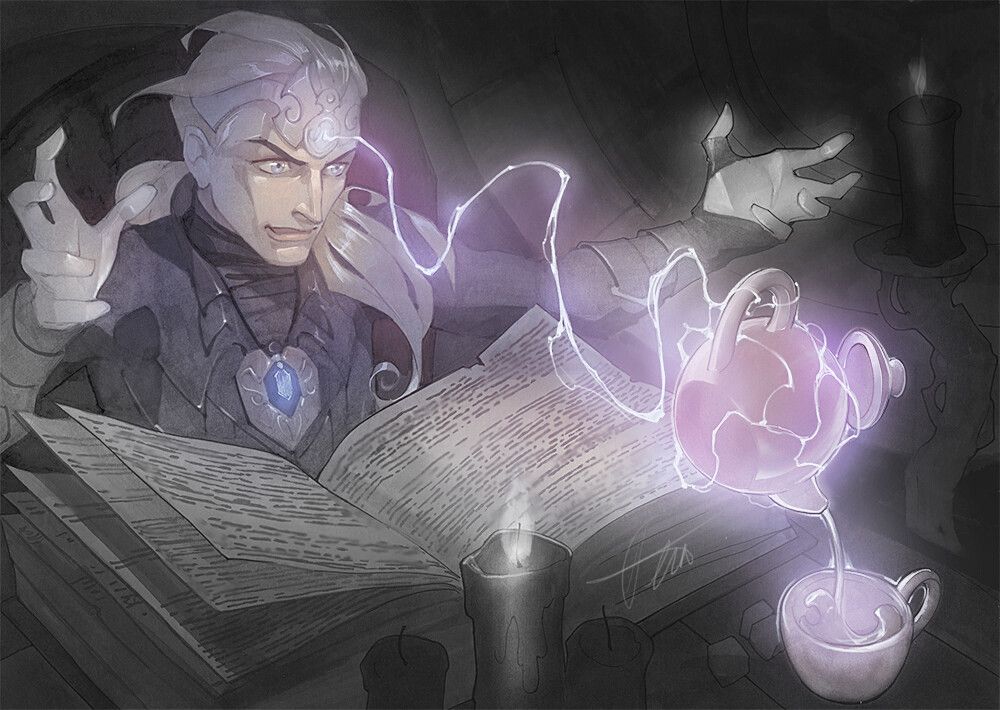 Warlock by Alexandra Petruk | Scrolller