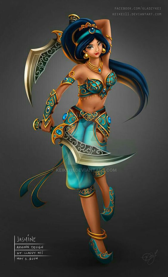 Warrior Princess Jasmine [Aladdin] | Scrolller