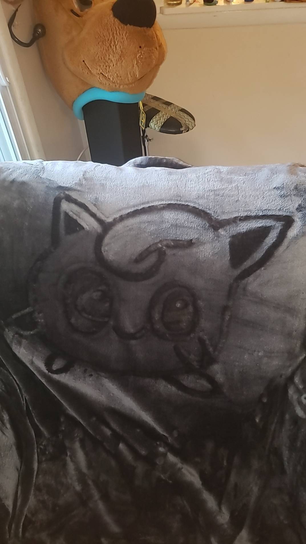 was bored so I made my favorite Pokémon on my blanket. | Scrolller