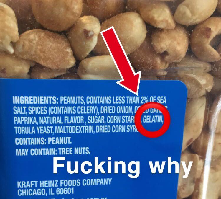 Was trying to enjoy some peanuts when I saw this | Scrolller