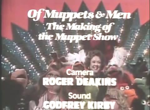 Was watching Of Muppets and Men and spotted a familiar name... Guess everyone starts small ...