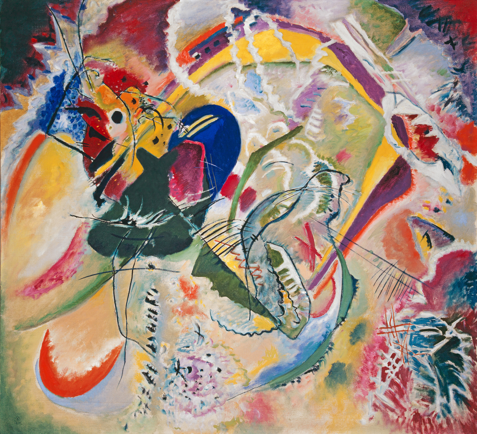 Wassily Kandinsky, Improvisation 35, 1914 | Scrolller