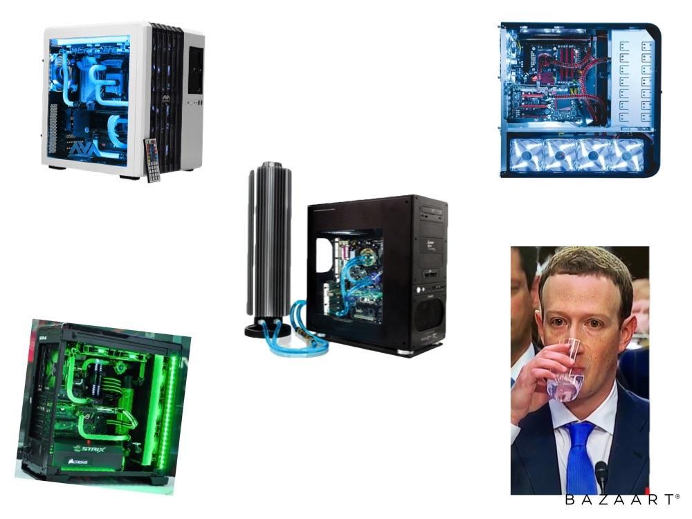 Water cooled computer starter pack | Scrolller