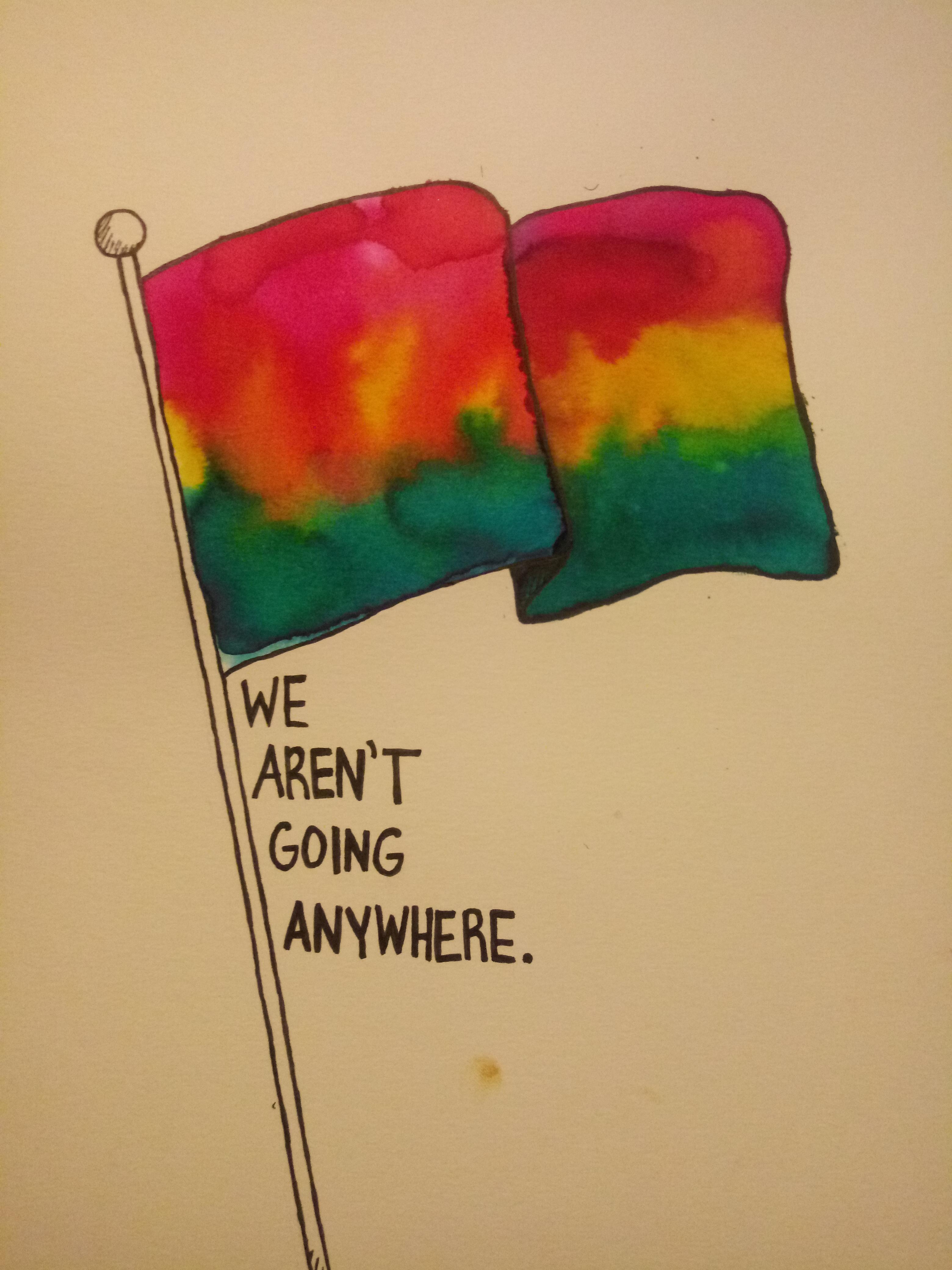 Watercolored a lil sum :) | Scrolller