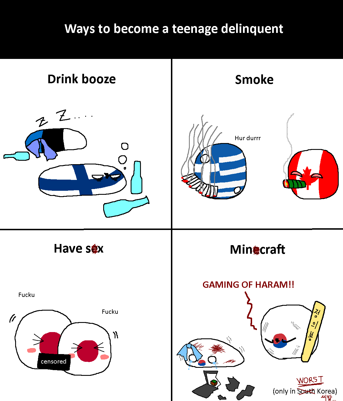 Ways to become a teenage delinquent | Scrolller