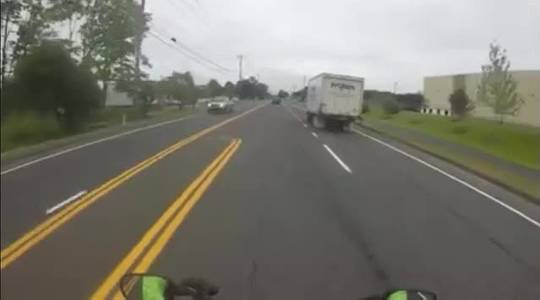 WCGW Running a biker off the road | Scrolller