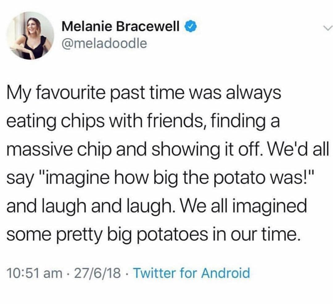 We all imagined some pretty big potatoes in our time | Scrolller