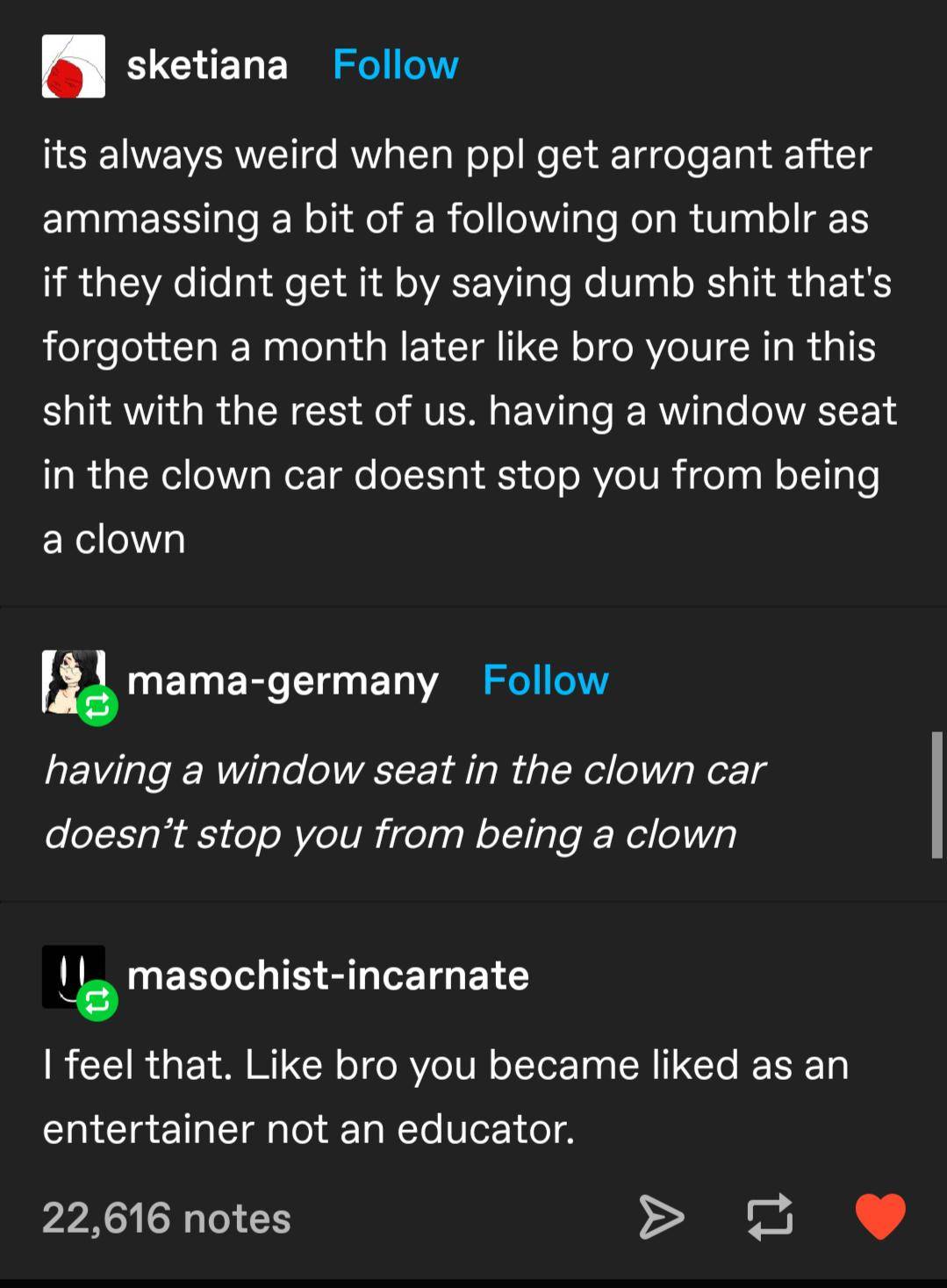 We are all clowns | Scrolller