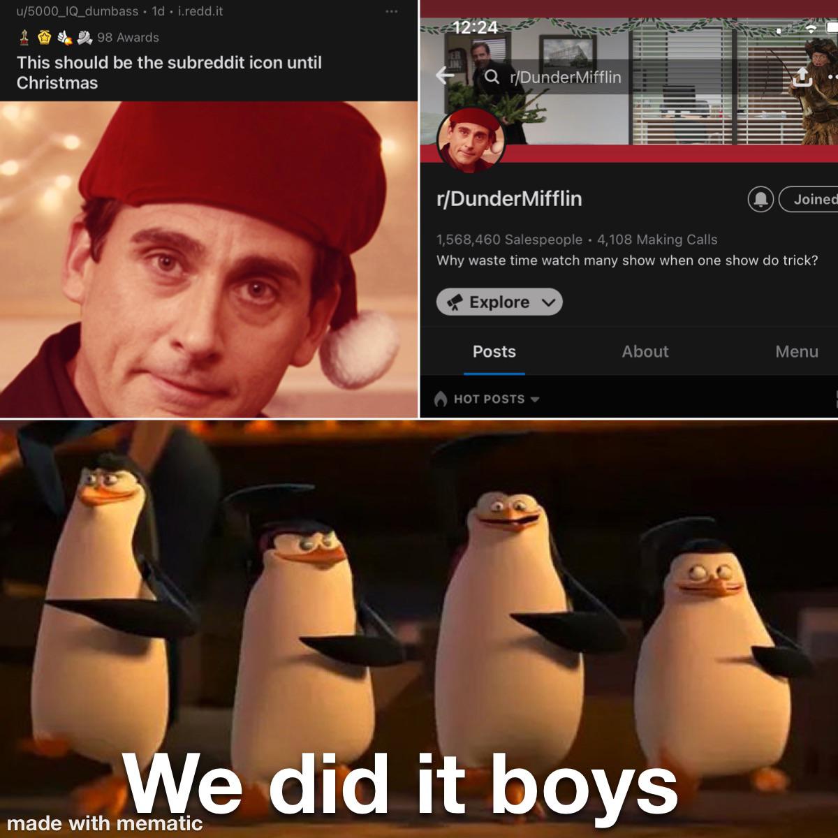 We did it boys | Scrolller