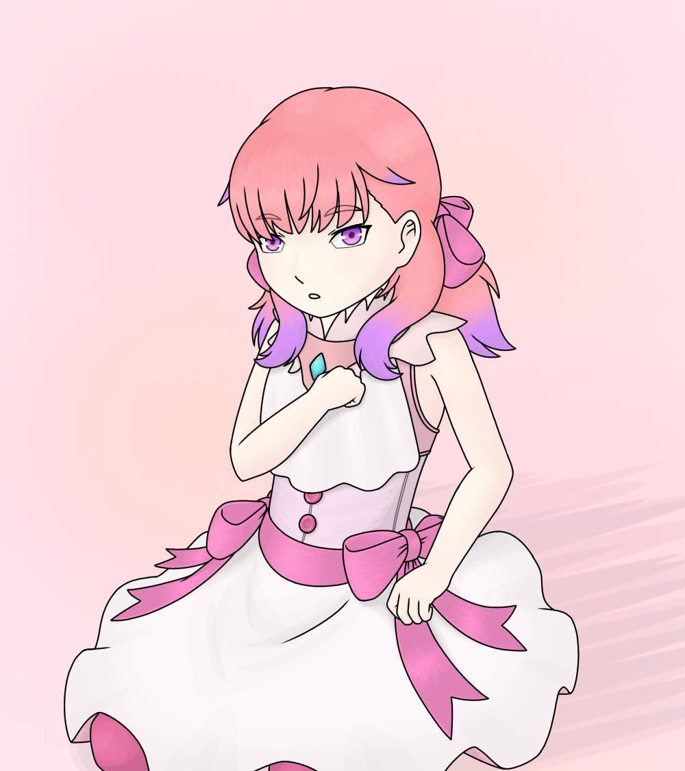 We didn't get to see Mirabilis' baby form, so I tried to draw one for her. | Scrolller