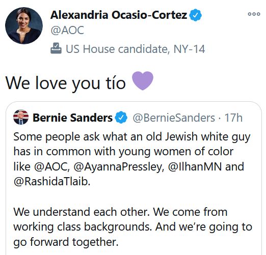 We love you Tío Bernie | Scrolller