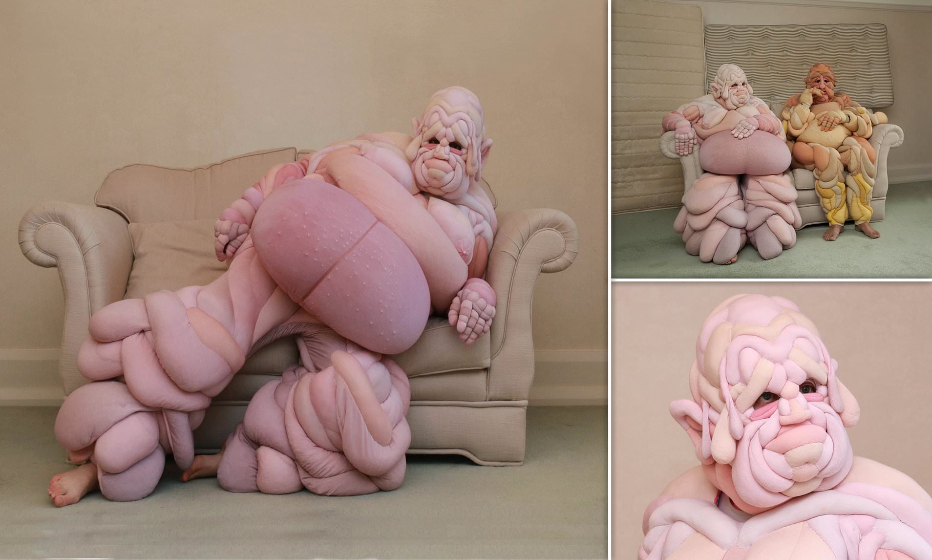 Wearable flesh suit. | Scrolller