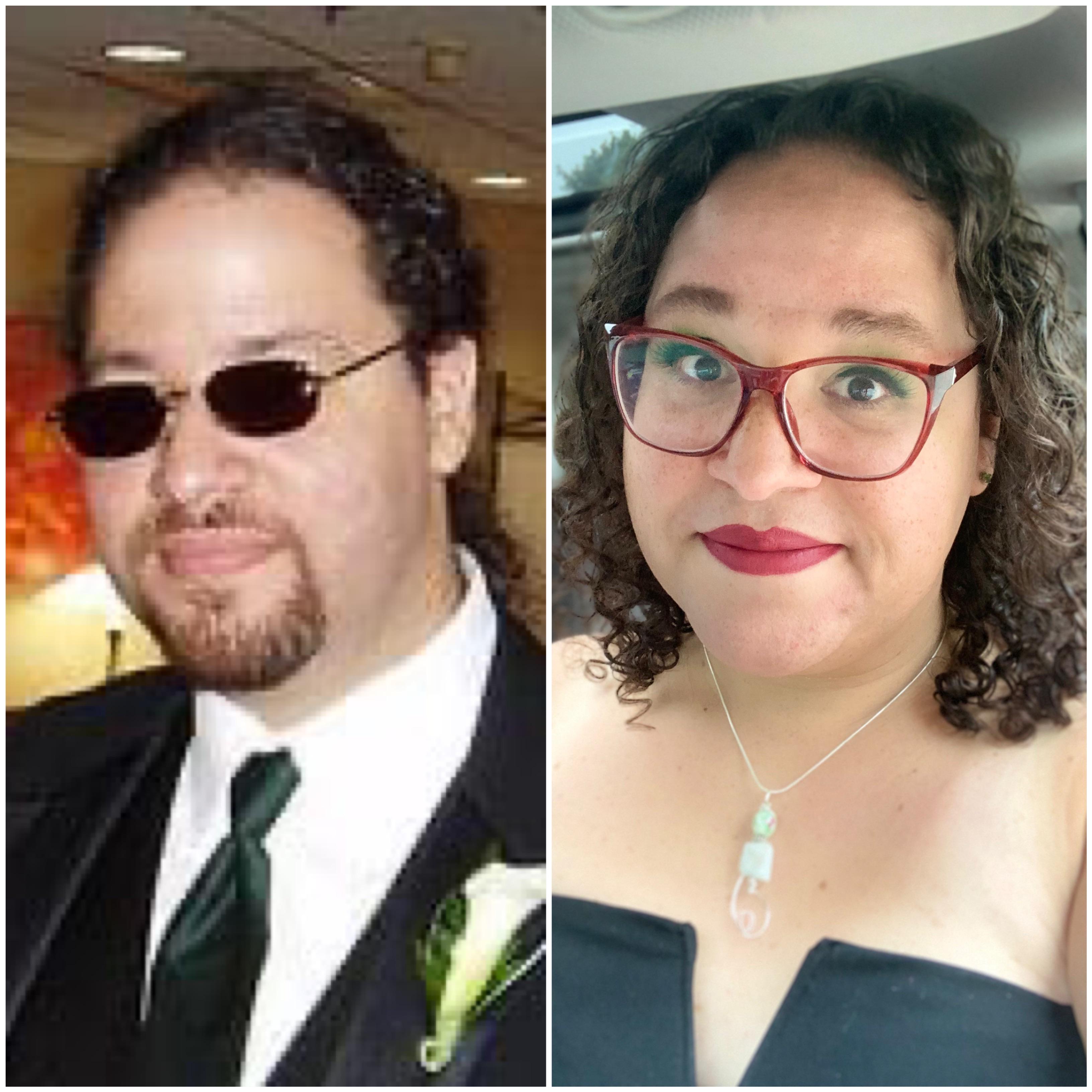 Wedding guest 13 years ago vs tonight! | Scrolller