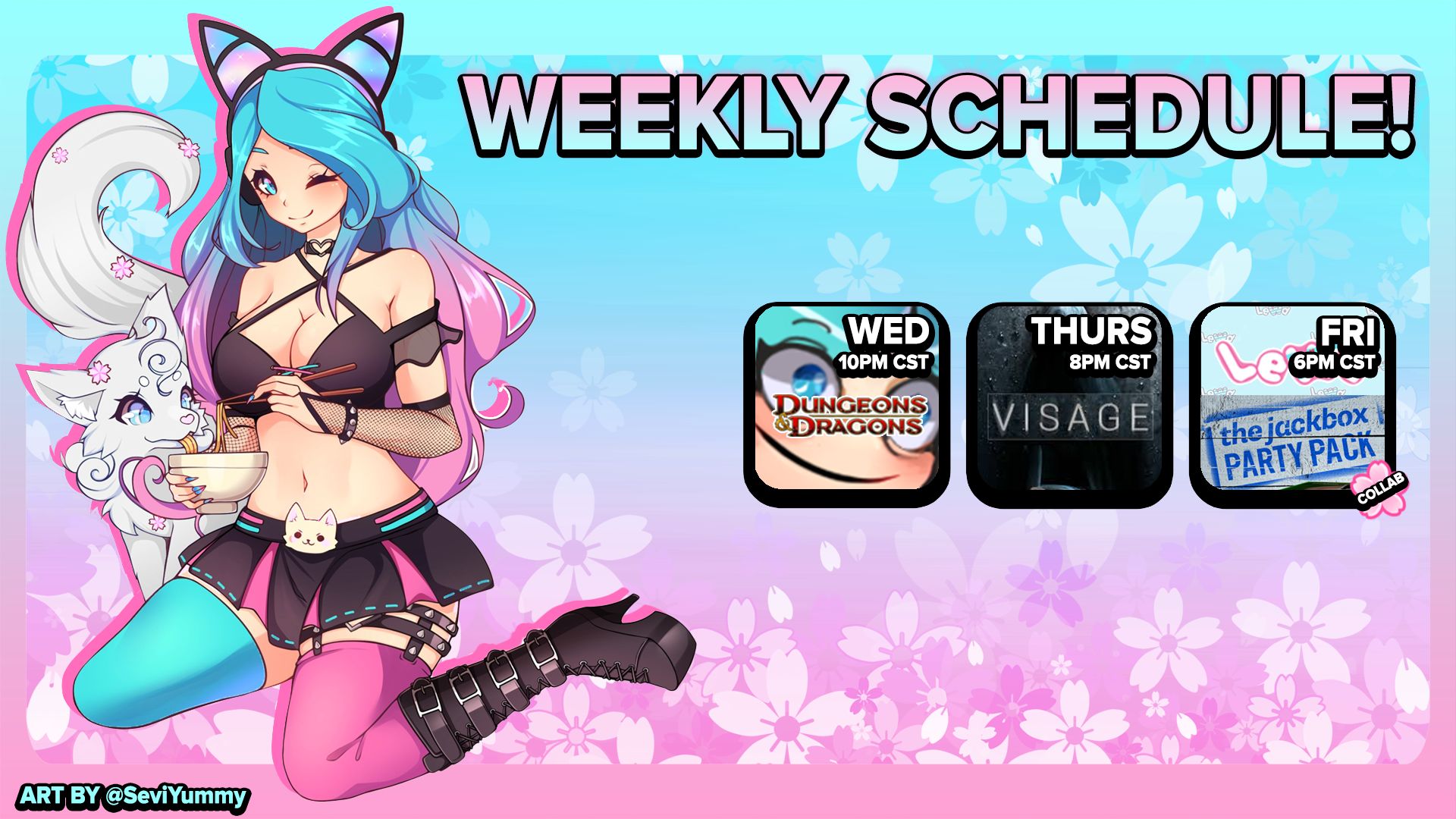 Weekly Schedule Scrolller