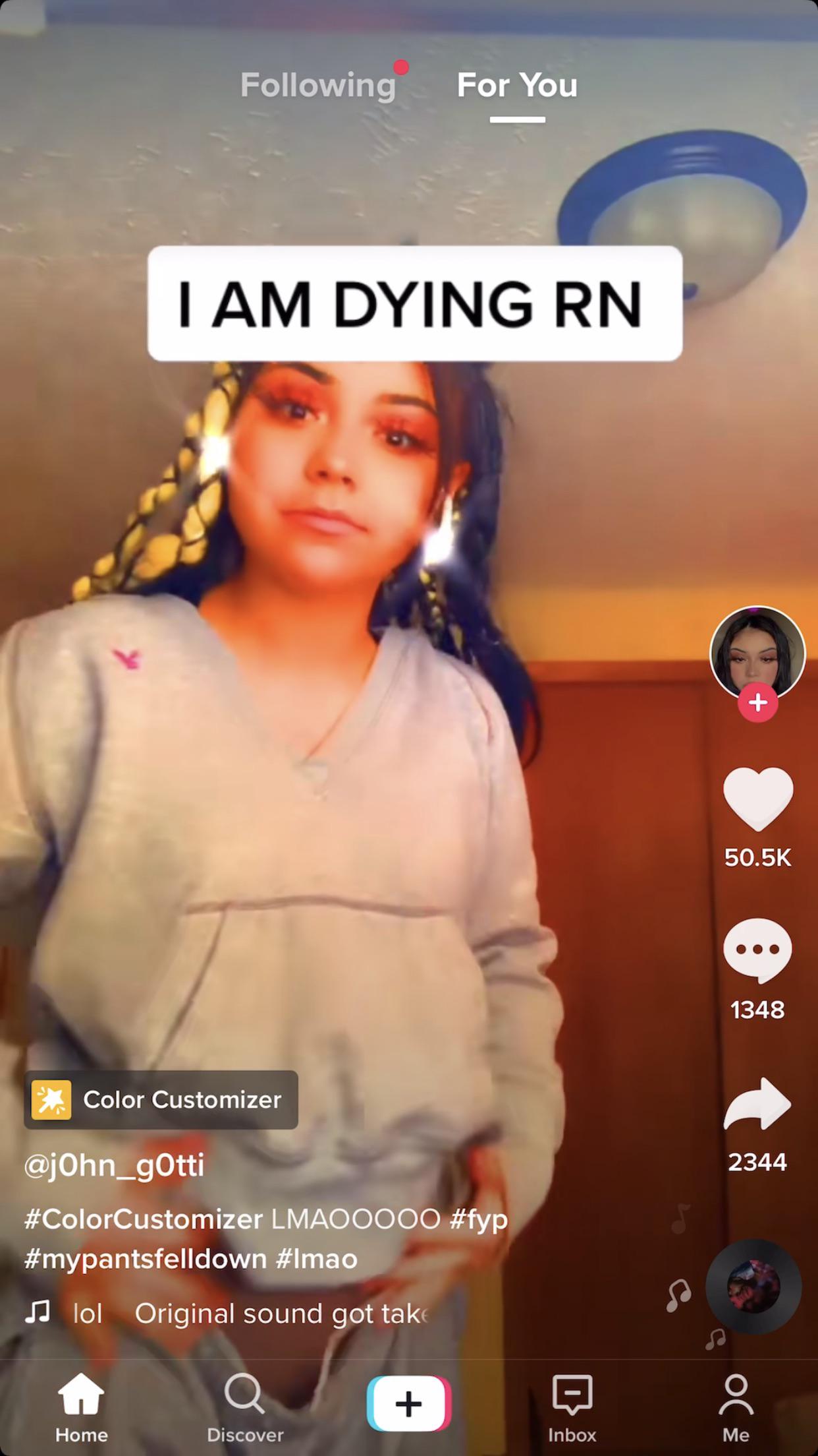 Well Damn Girl Scrolller