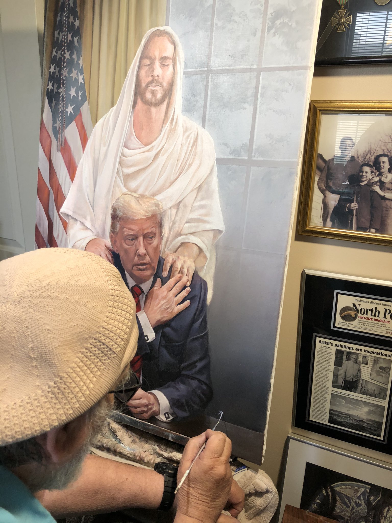 Well.... he's a talented painter | Scrolller