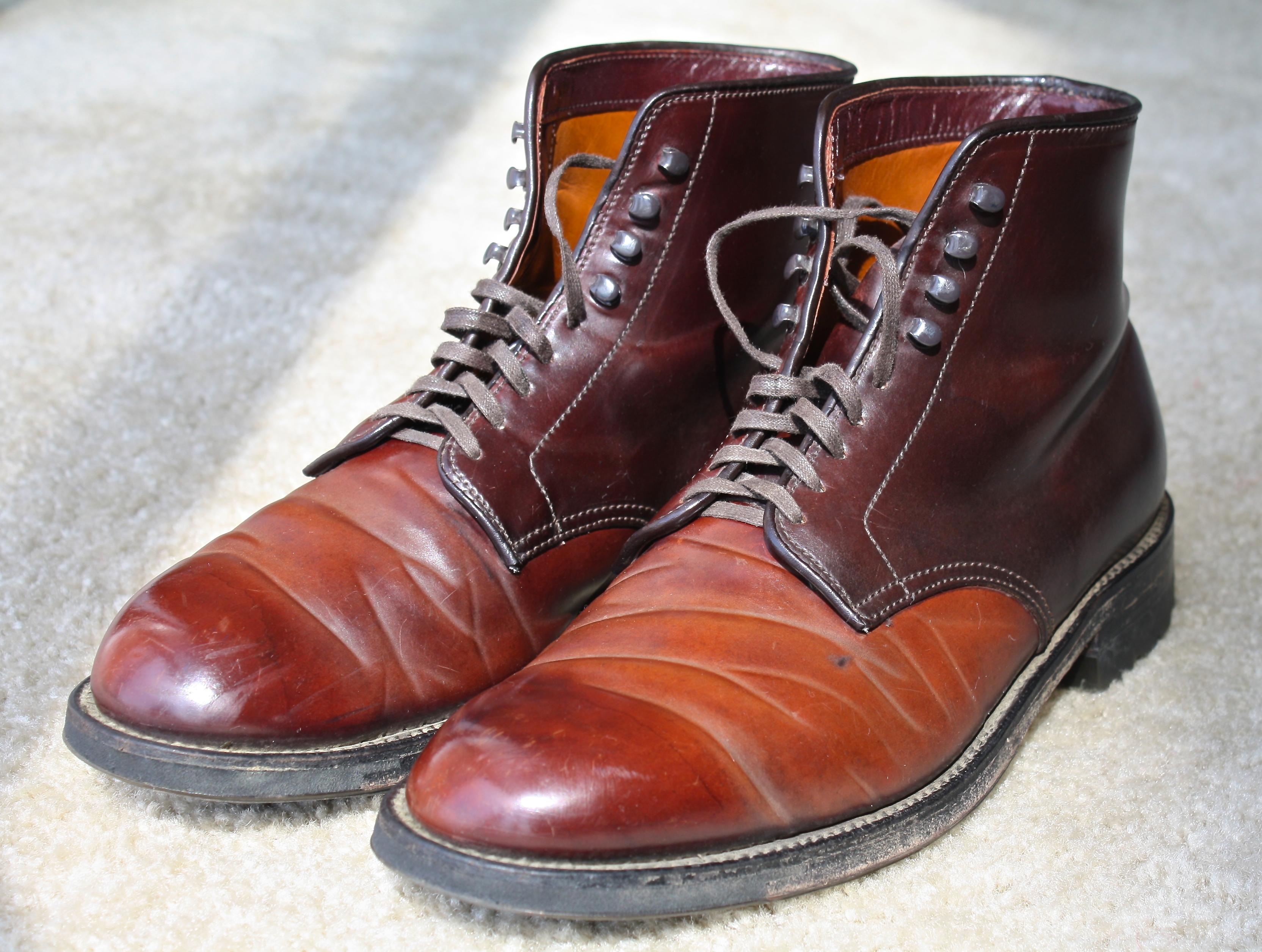 Well Worn Alden AF53s | Scrolller