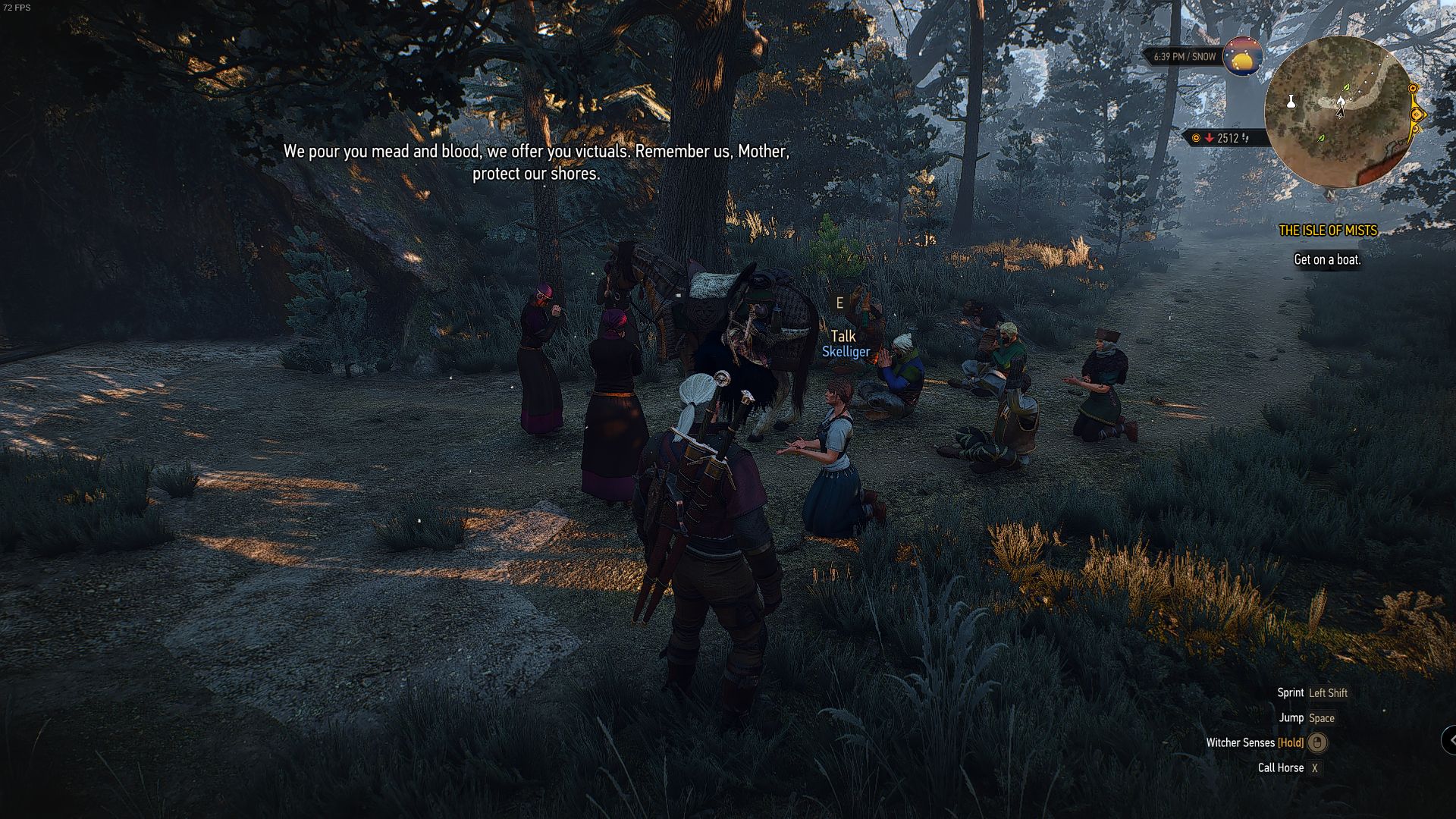 Went inside the temple of Freya, Came back out and everyones praying to Roach | Scrolller