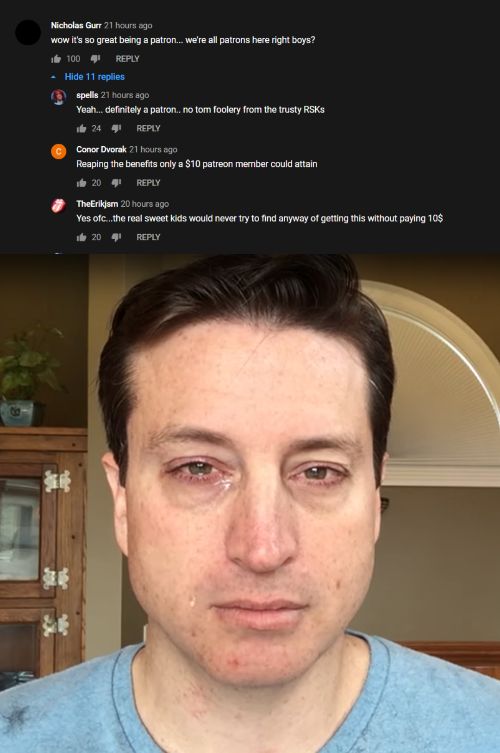 We're all patrons here right? | Scrolller