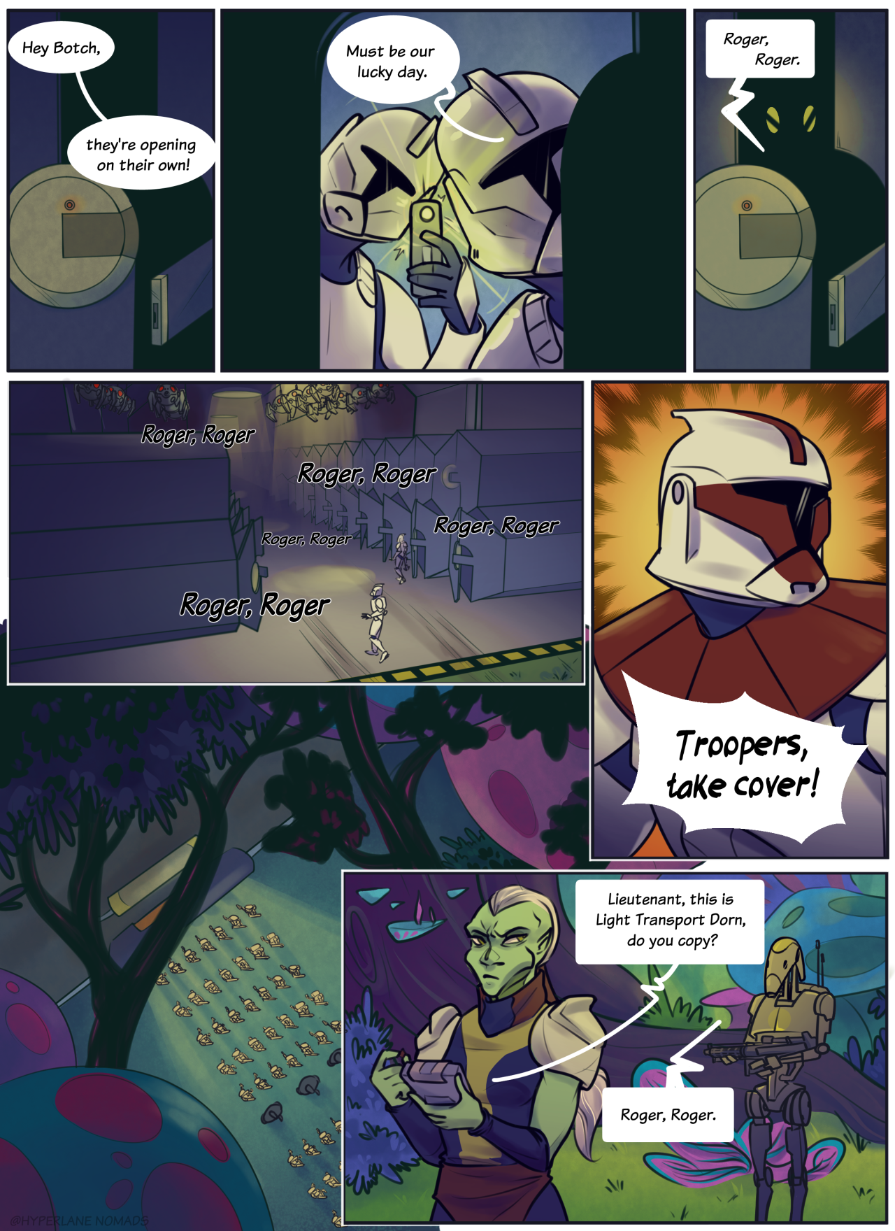 We're making a Clone Wars fancomic. | Scrolller