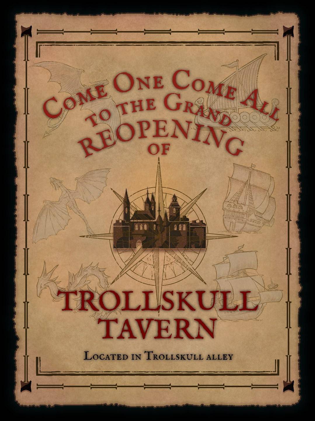 We're playing WDH and my players wanted a poster for the reopening. | Scrolller