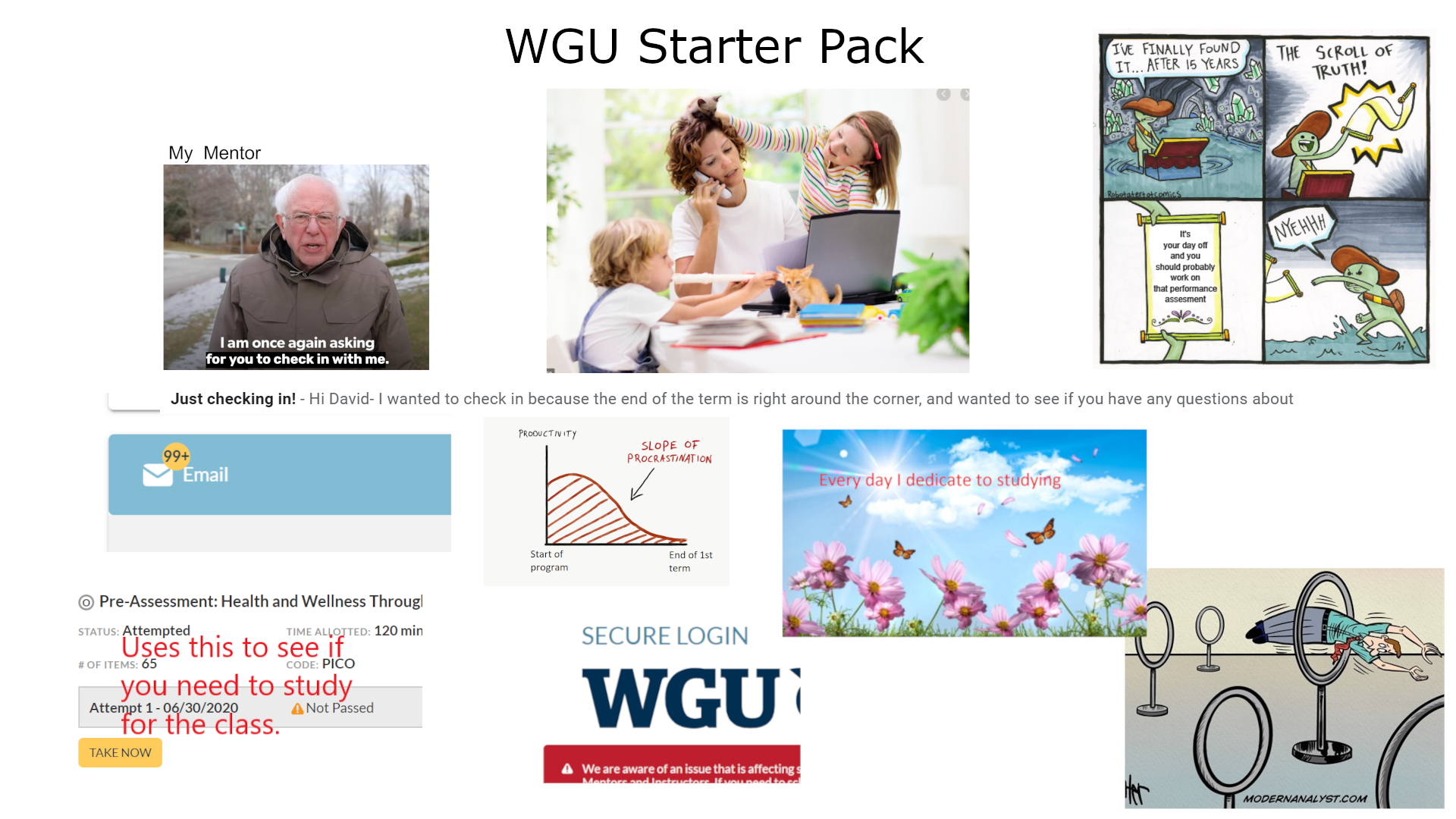 WGU Starter Pack | Scrolller