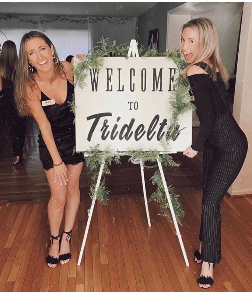 What a welcome team from umd tri delta | Scrolller