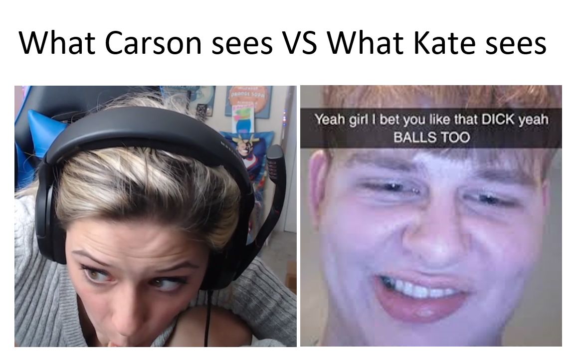 What Carson sees VS What Kate sees | Scrolller