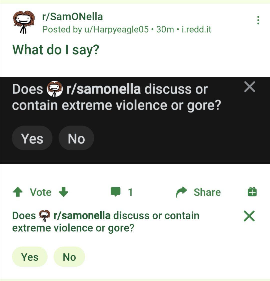 What do i say? | Scrolller