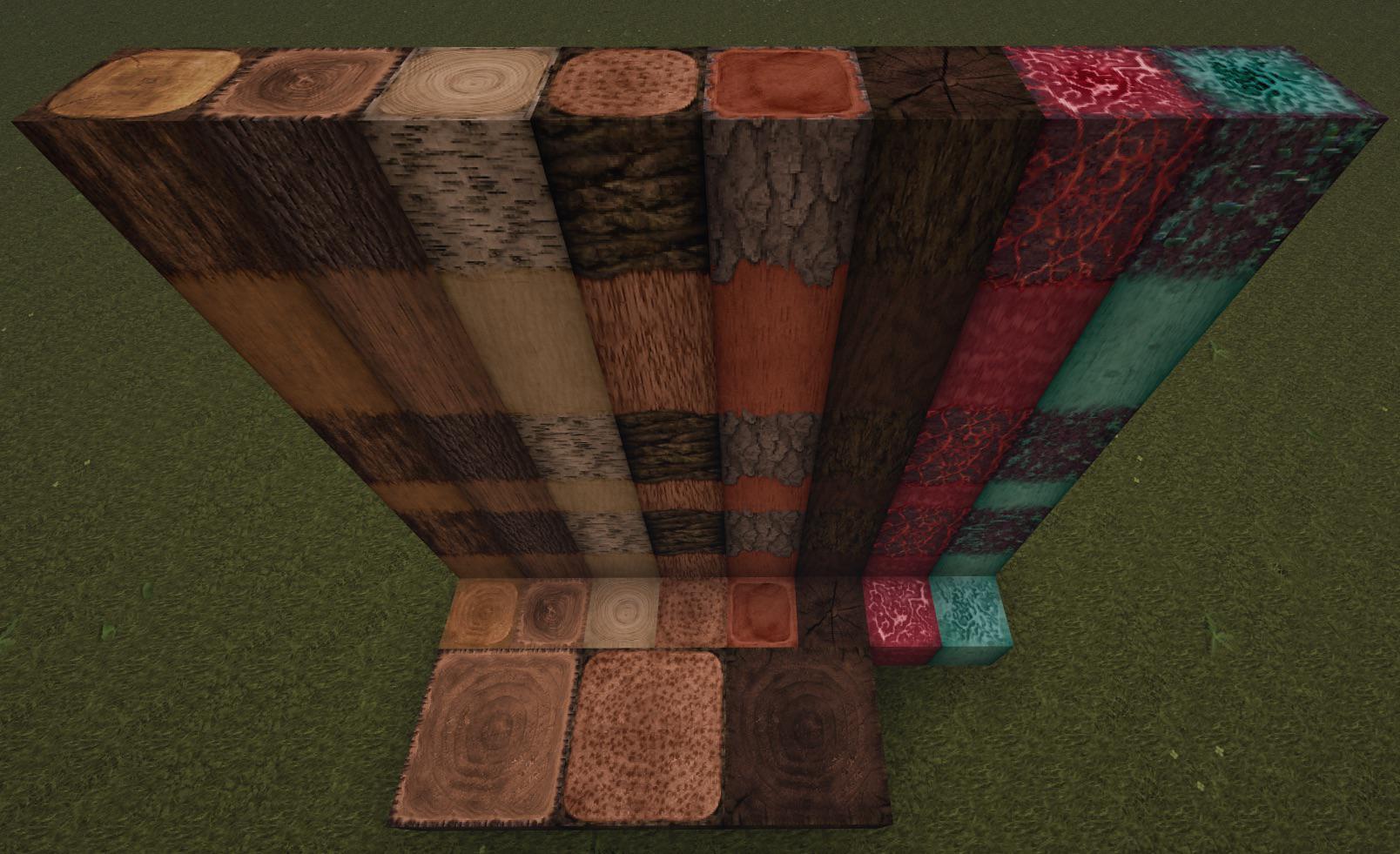 What do you think about the wood textures Misa made for her pack? | Scrolller