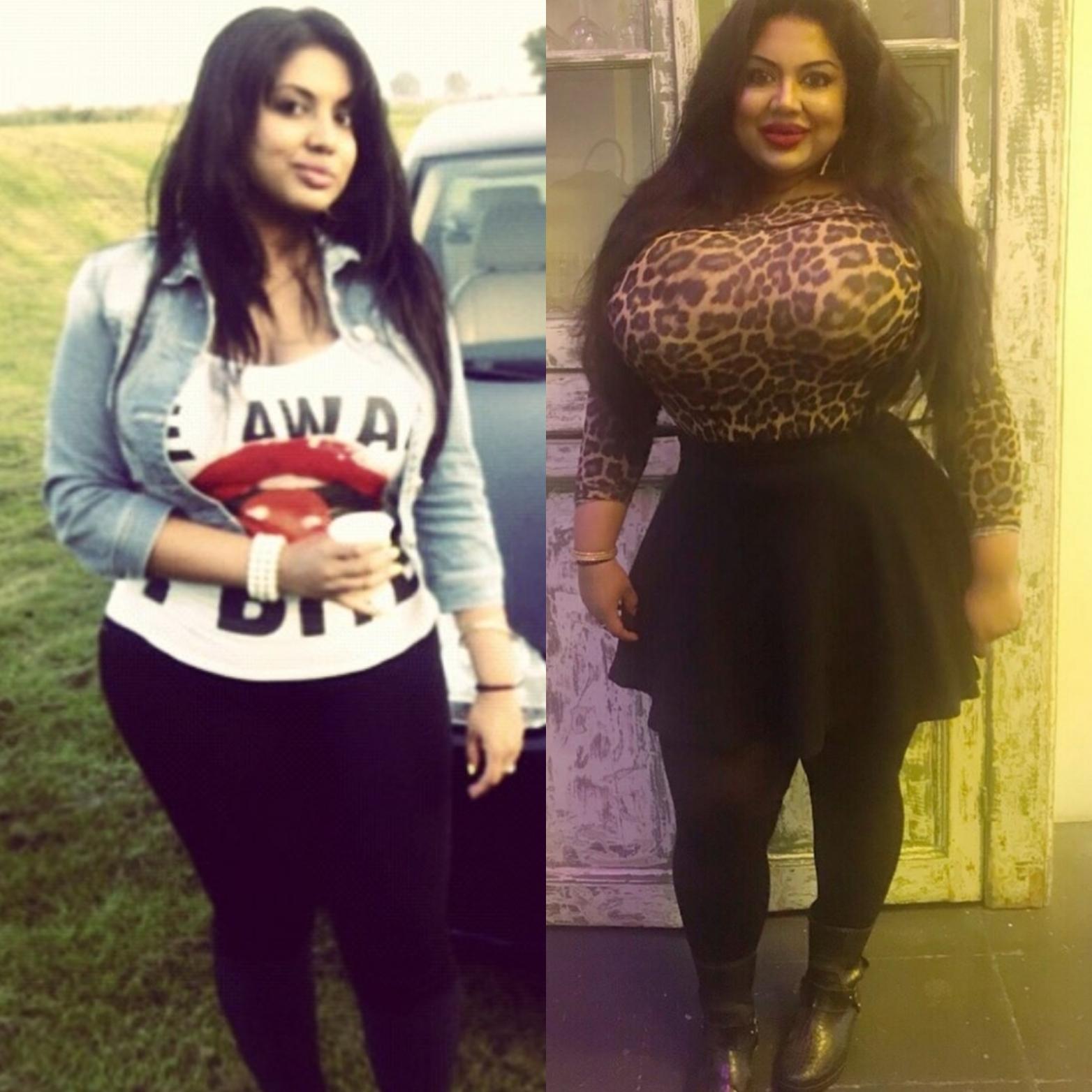 Before and After, long time coming and cumming | Scrolller