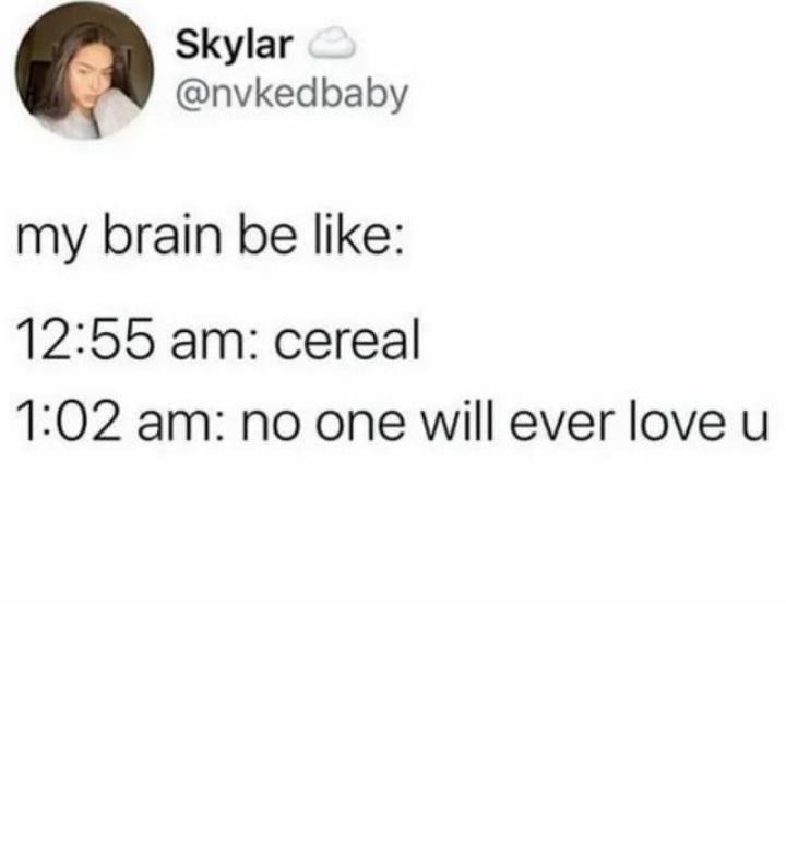 What is wrong with my brain | Scrolller