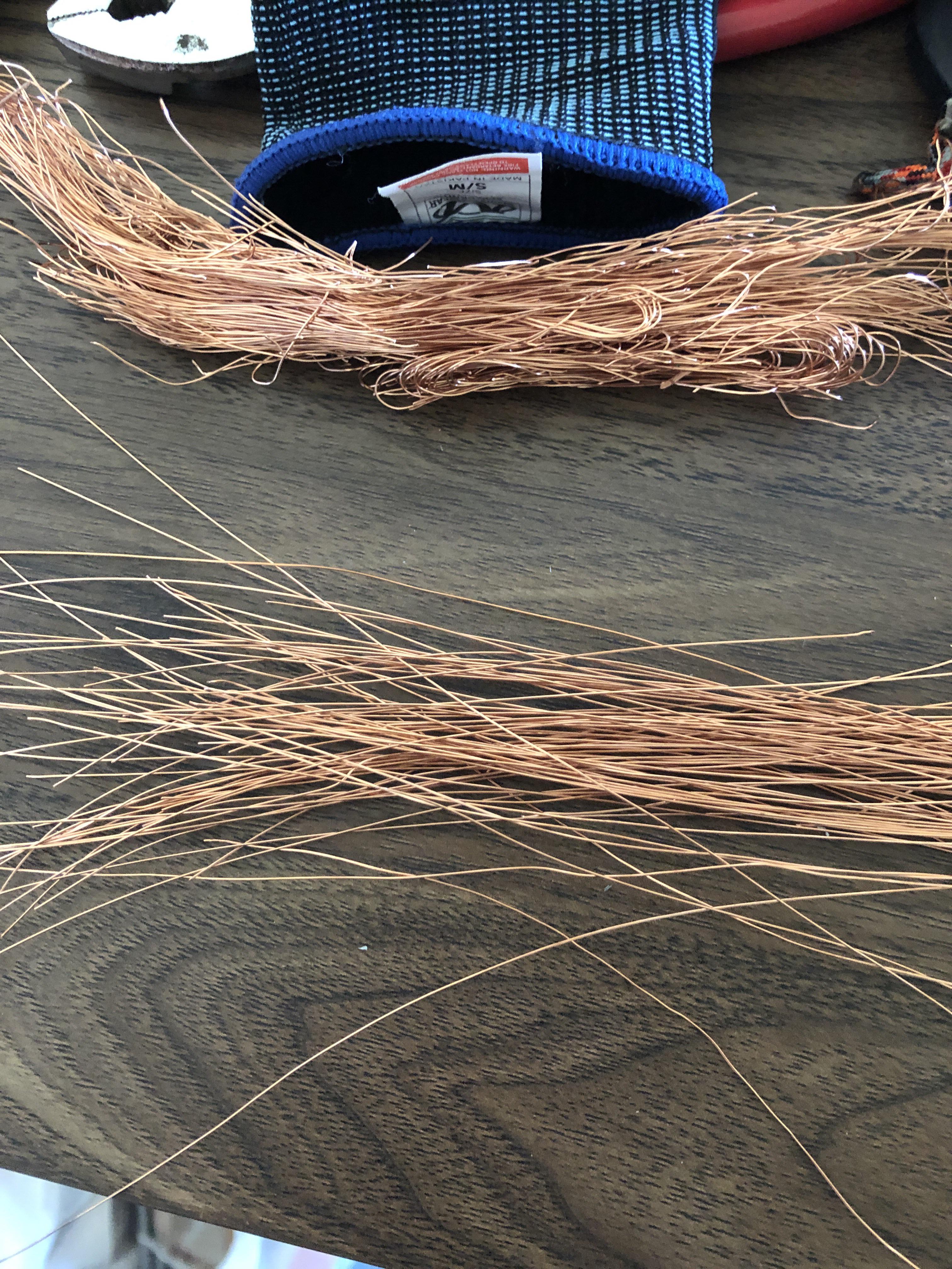 What kind of copper is this? Bare bright, #1, or #2? I pulled it from a range cord. | Scrolller